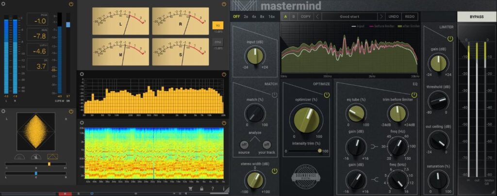 United Plugins「MasterMind」 | 半自動のマスタリング・プラグイン