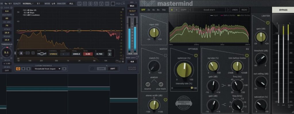 United Plugins「MasterMind」 | 半自動のマスタリング・プラグイン